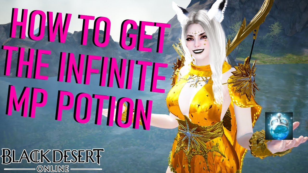 HOW TO GET THE INFINITE MP POTION, THE ODORE'S SPIRIT ESSENCE | Black ...