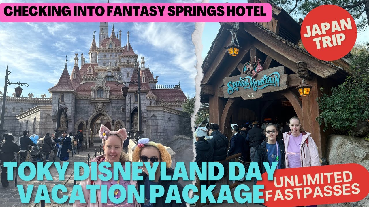 Tokyo Disney vacation package. Unlimited Fast passes and checking into ...