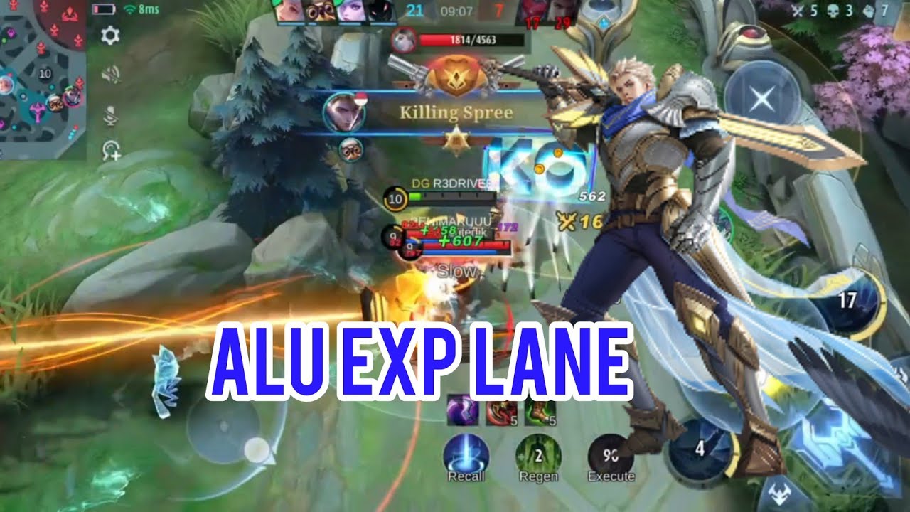 PUSH MMR, ALUCARD EXP LANE, BEST BUILD 2022 - MLBB - YouTube
