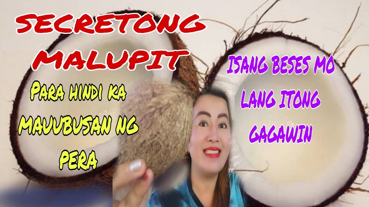 SECRETONG MALUPIT PARA HINDI KA MAUUBUSAN NG PERA ISANG BESES MO LANG ...