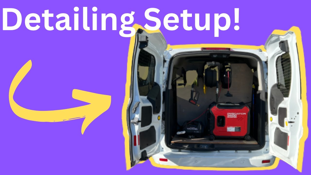 My Custom Detailing Setup At 18 Years Old! - YouTube