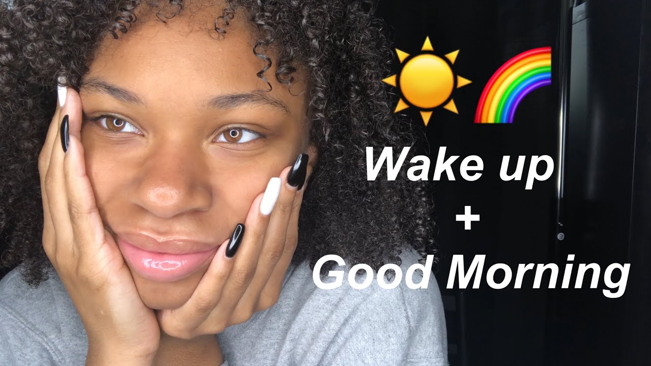 ASMR Repeating good morning + Wake up ☀️🌈 - YouTube
