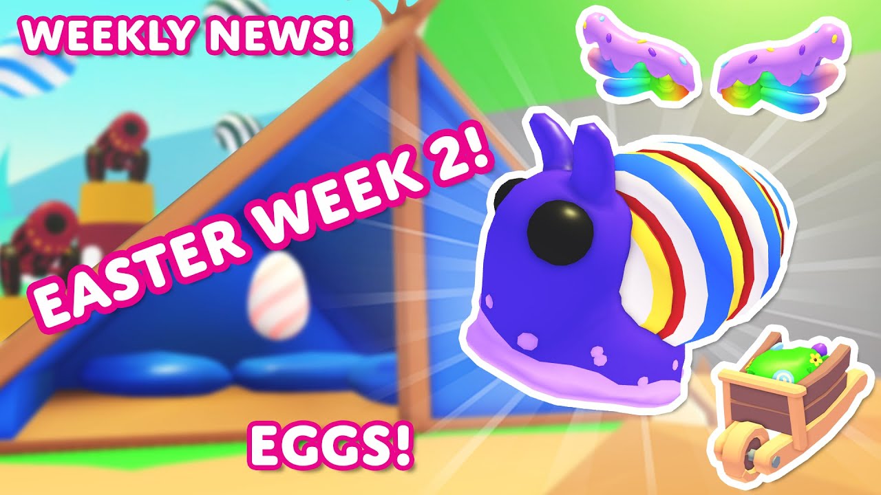 🐌 SNAIL TIME! 🍭 Easter Week Two! 🥚 Adopt Me! on Roblox - YouTube