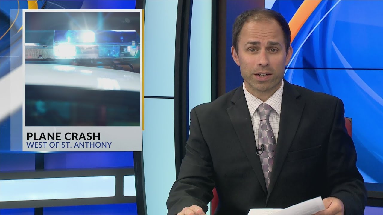 Plane Crash West of St. Anthony - YouTube