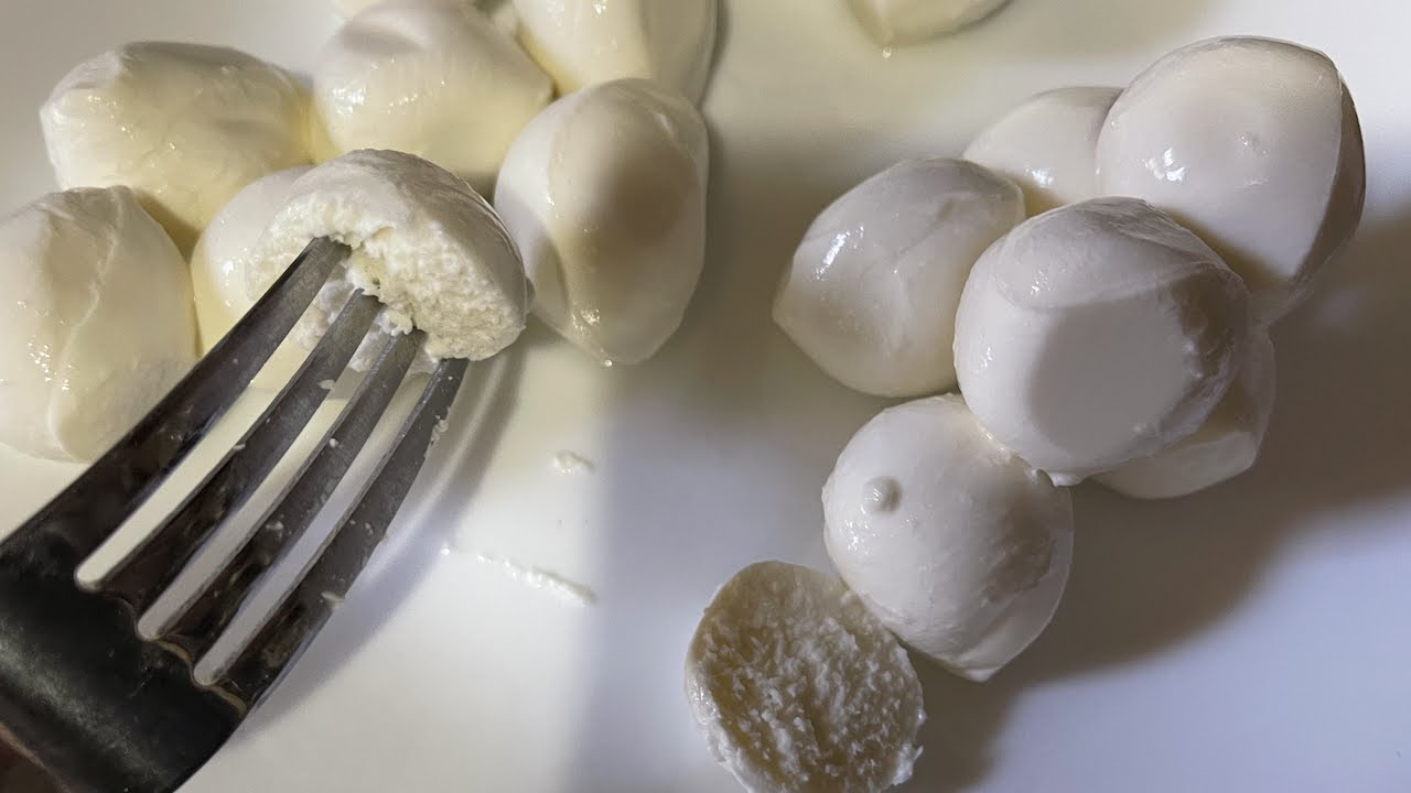 Mozzarella Ciliegini - YouTube