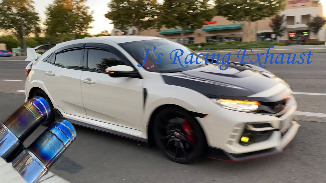 Type R gets J's Racing Exhaust (w/ sound clips) - YouTube