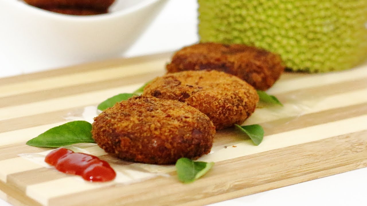 Idi Chakka Cutlet - Tender Jack Fruit Cutlet / Idi Chakka Cutlet - YouTube