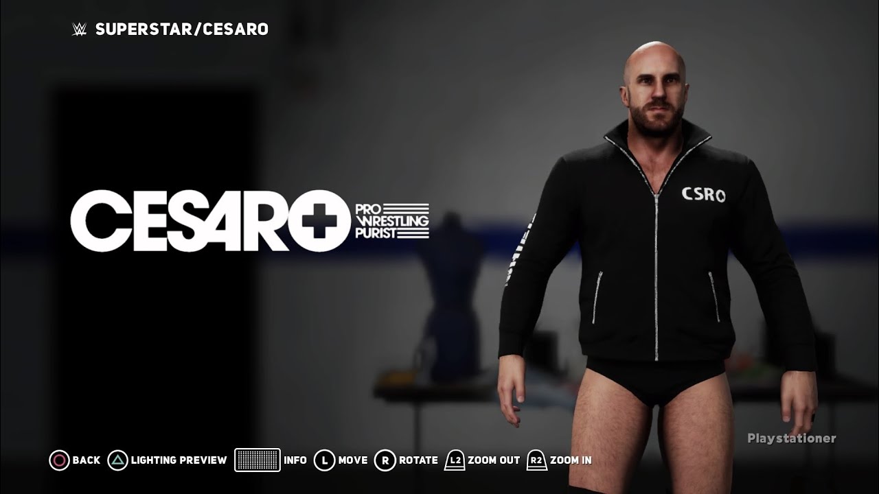 Antonio Cesaro Attire