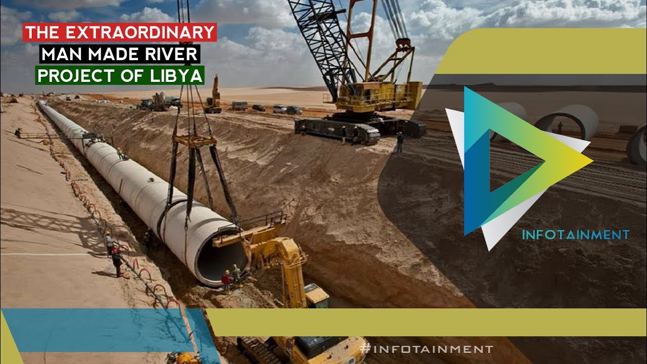 The Extraordinary Man Made River Project Of Libya | Muammar Gaddafi ...