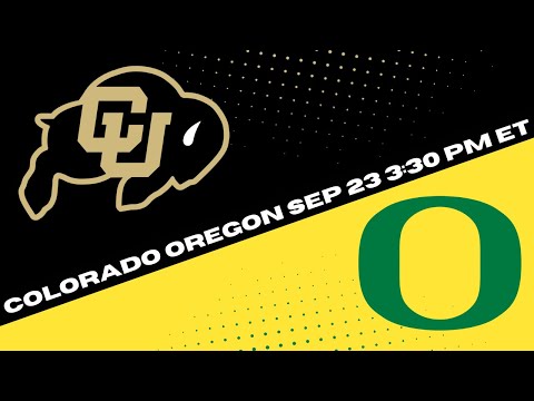 Colorado Buffaloes vs Oregon Ducks Prediction and Picks {Free College Football Pick 9-23-23}