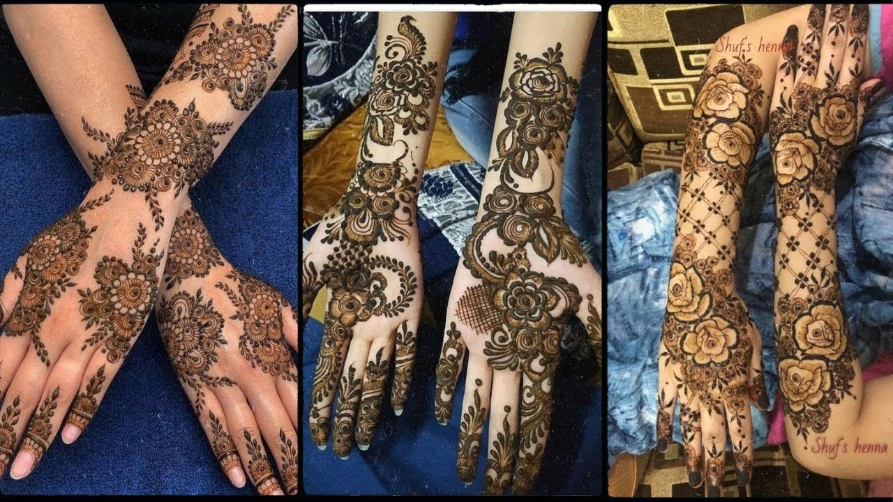 Easy and simple full Arm mehndi designs#mehndi#trending#viralvideo ...