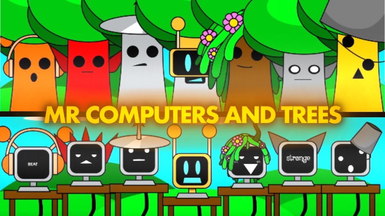 SPRUNKI | MR COMPUTERS VS MR TREES - YouTube