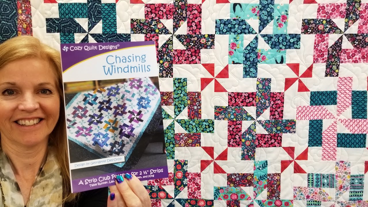 IT'S A ONE BLOCK WONDER QUILT!? "Chasing Windmills" Tutorial! - YouTube