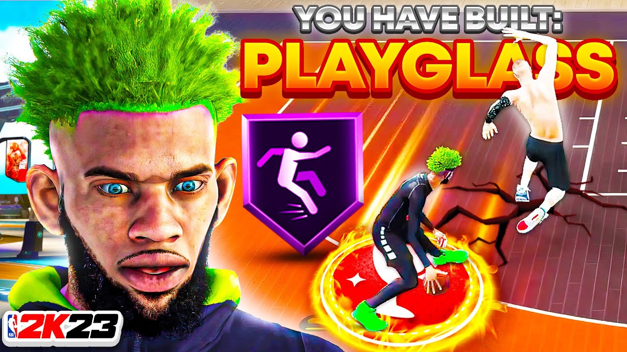 THIS "PLAYMAKING GLASSCLEANER" 2K20 BUILD is UNGUARDABLE in NBA 2K23 ...