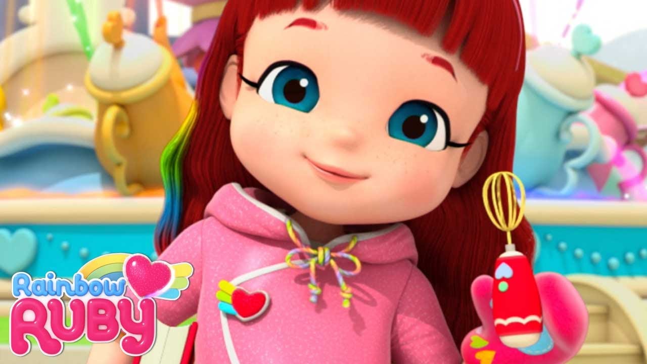 Rainbow Ruby - Moon Cake Madness // Trunk Trouble - Full Episode 🌈 Toys and Songs 🎵 - YouTube
