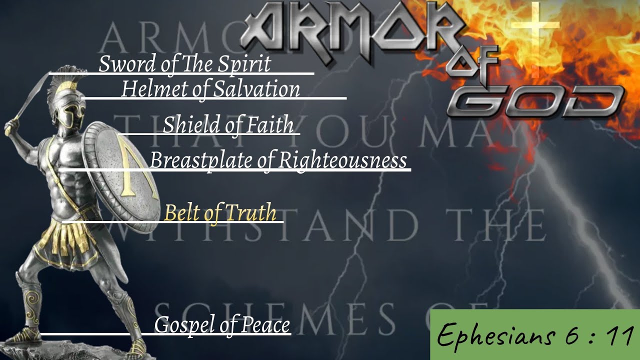 Armor of God: The Belt of Truth (How to wear it) - YouTube
