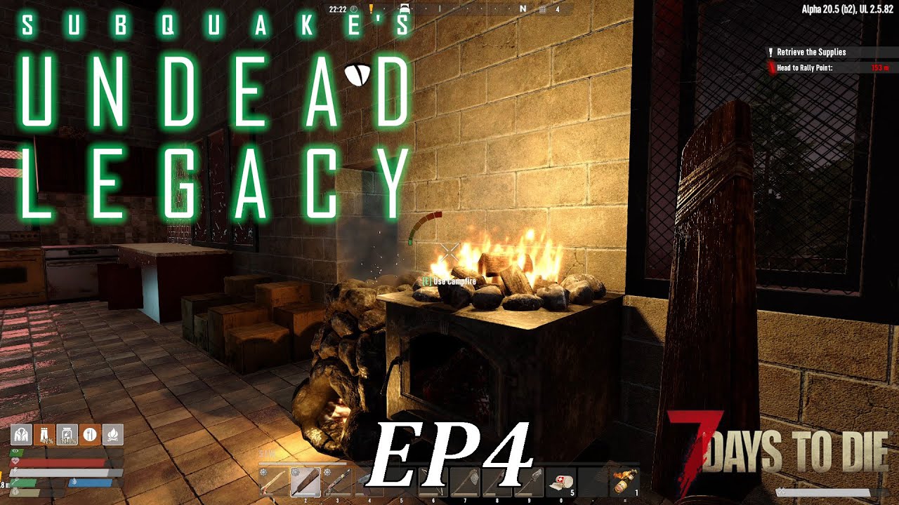 UNDEAD LEGACY -EP4- ALPHA20 - POR FIN FORJA Y ESTACIONES DE TRABAJO ...