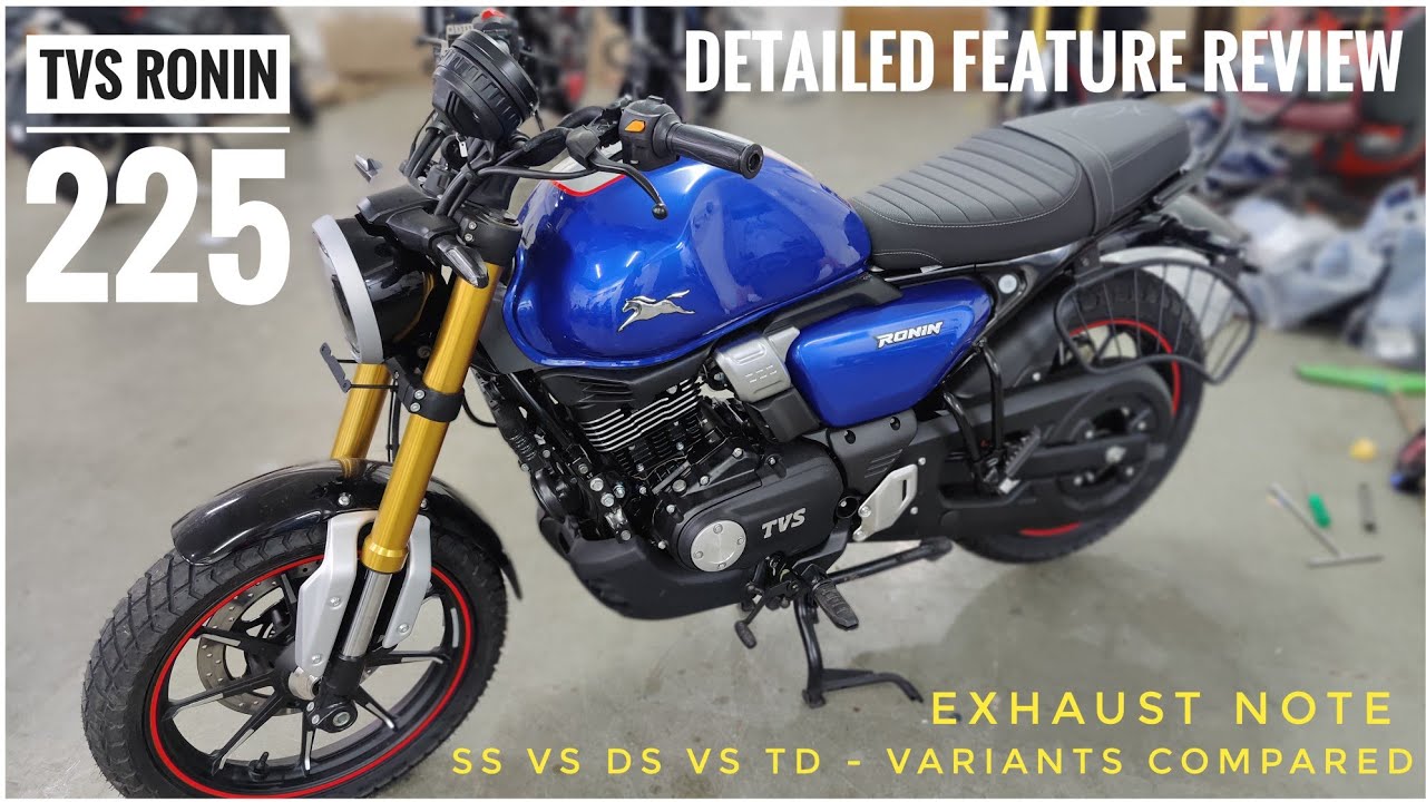 2022 TVS RONIN 225 | EP1 | Detailed Feature Review | Variants Compared ...