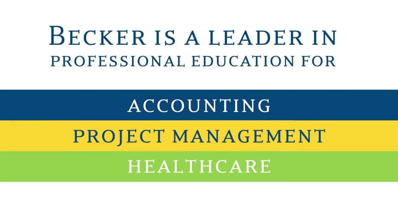 Becker Professional Education ACCA - About Us - YouTube