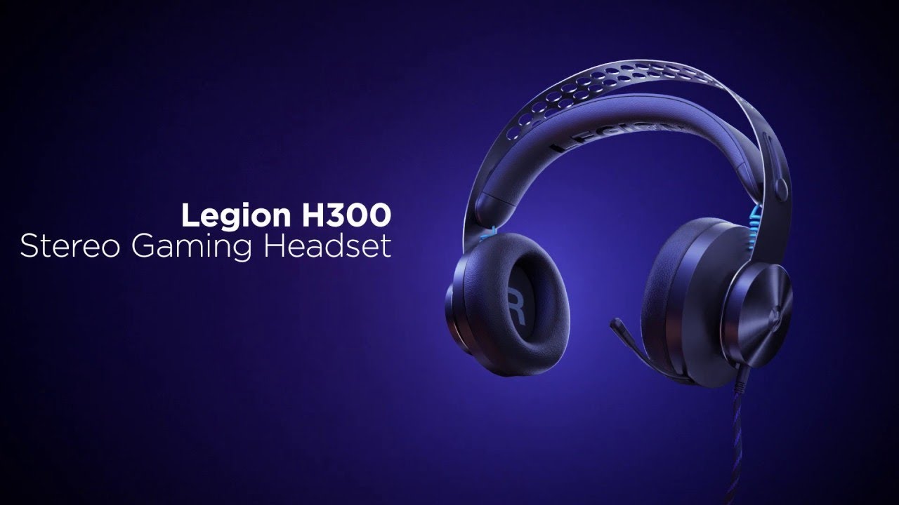 Legion H300 Stereo Gaming Headset Review/ Legion H300 Headset First ...