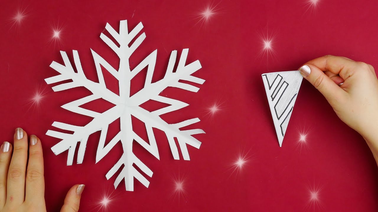 How To Make A Paper Snowflake Simple YouTube how-to-make-a-paper-snowflake-simple-youtube