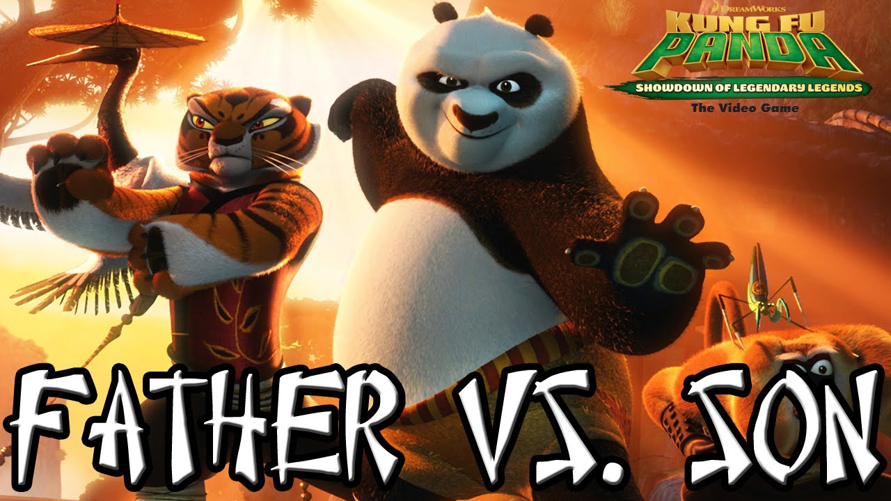 Kung Fu Panda - Father Vs. Son Vs. CPU Vs. CPU [Showdown of Legendary ...