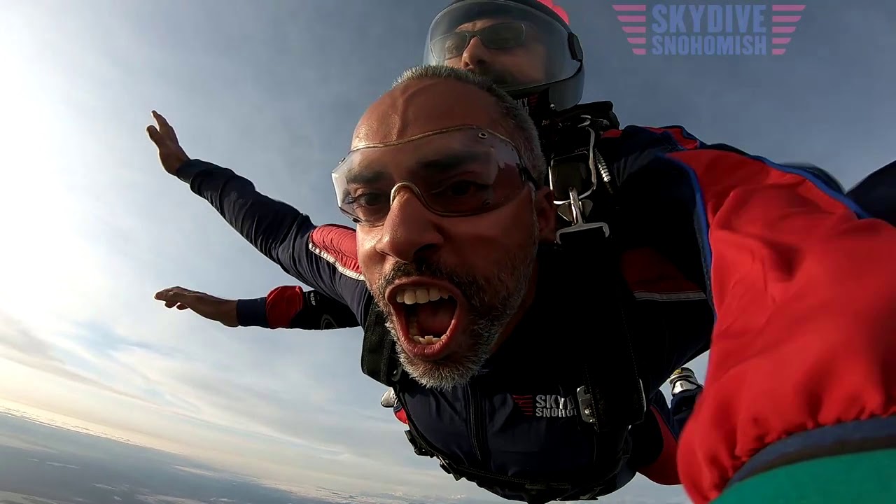 Jai Chabria's Tandem skydive! - YouTube