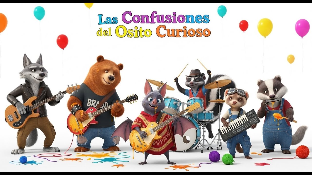 Las Confusiones del Osito Curioso | Video Oficial de la banda Shadow ...