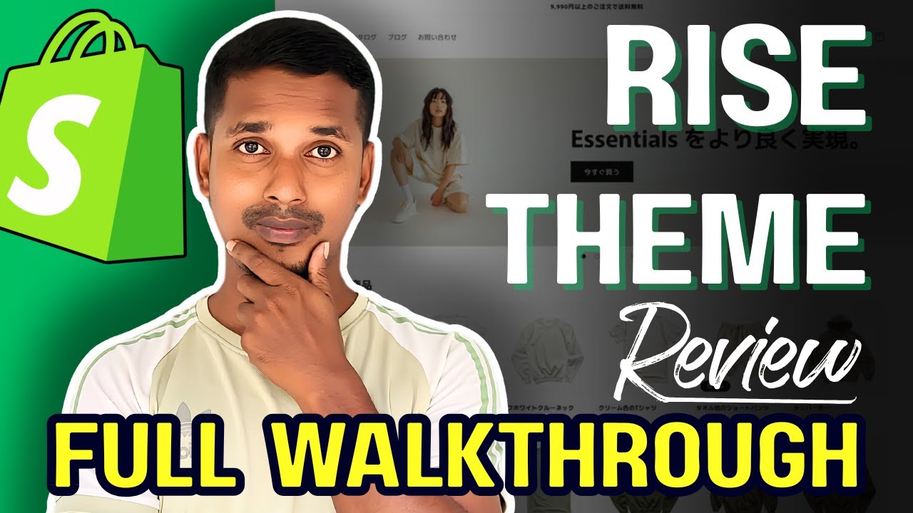 Is Shopify’s Rise Theme a GAME CHANGER – Full Walkthrough & Honest ...