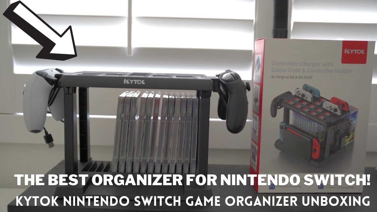 ALL NINTENDO SWITCH OWNERS NEED THIS ORGANIZER! | Kytok Nintendo Switch ...