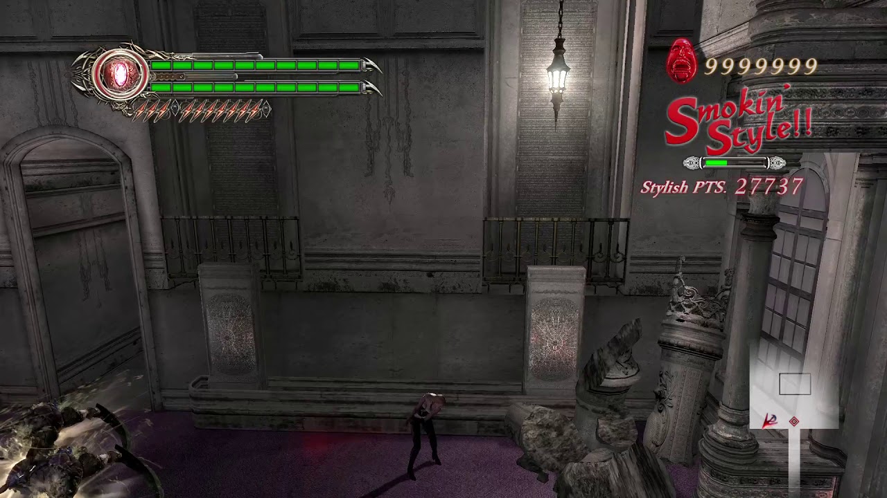 Devil May Cry 4 Special Edition Cheat Trish Playing With 2 Swords - YouTube