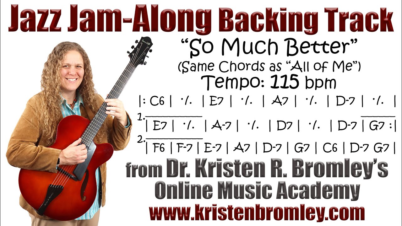 "So Much Better" / "All of Me" Backing Track, Tempo 115 bpm - Jazz Jam ...