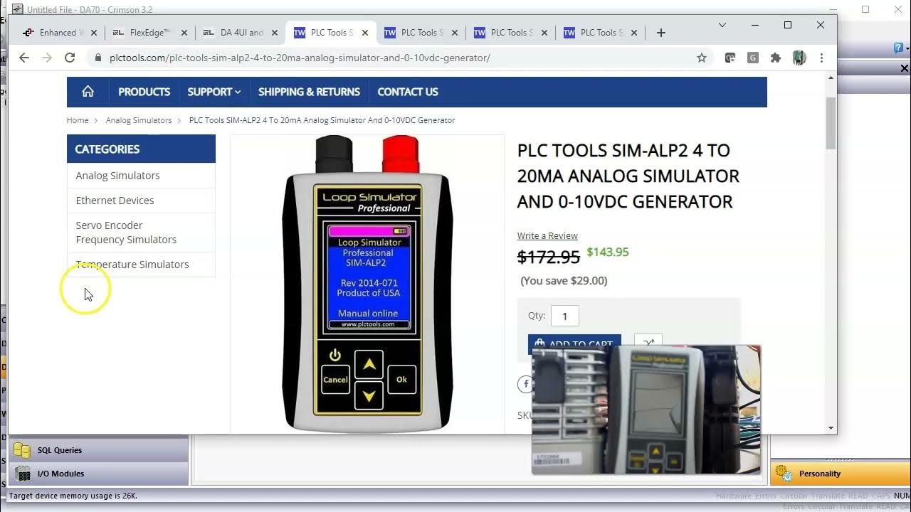 PLC Tools Simulator with AI on RedLion - YouTube