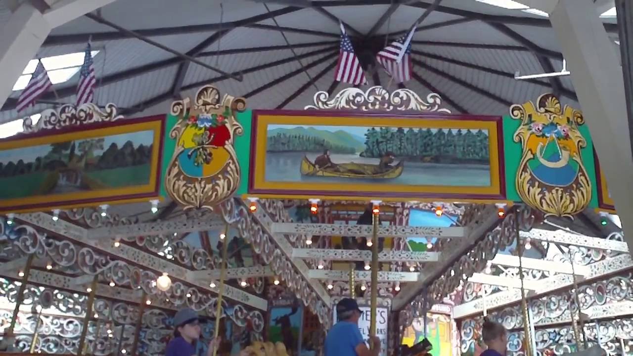 Beautiful 1913 Kremer Carousel with 1888 Frati Band Organ - YouTube
