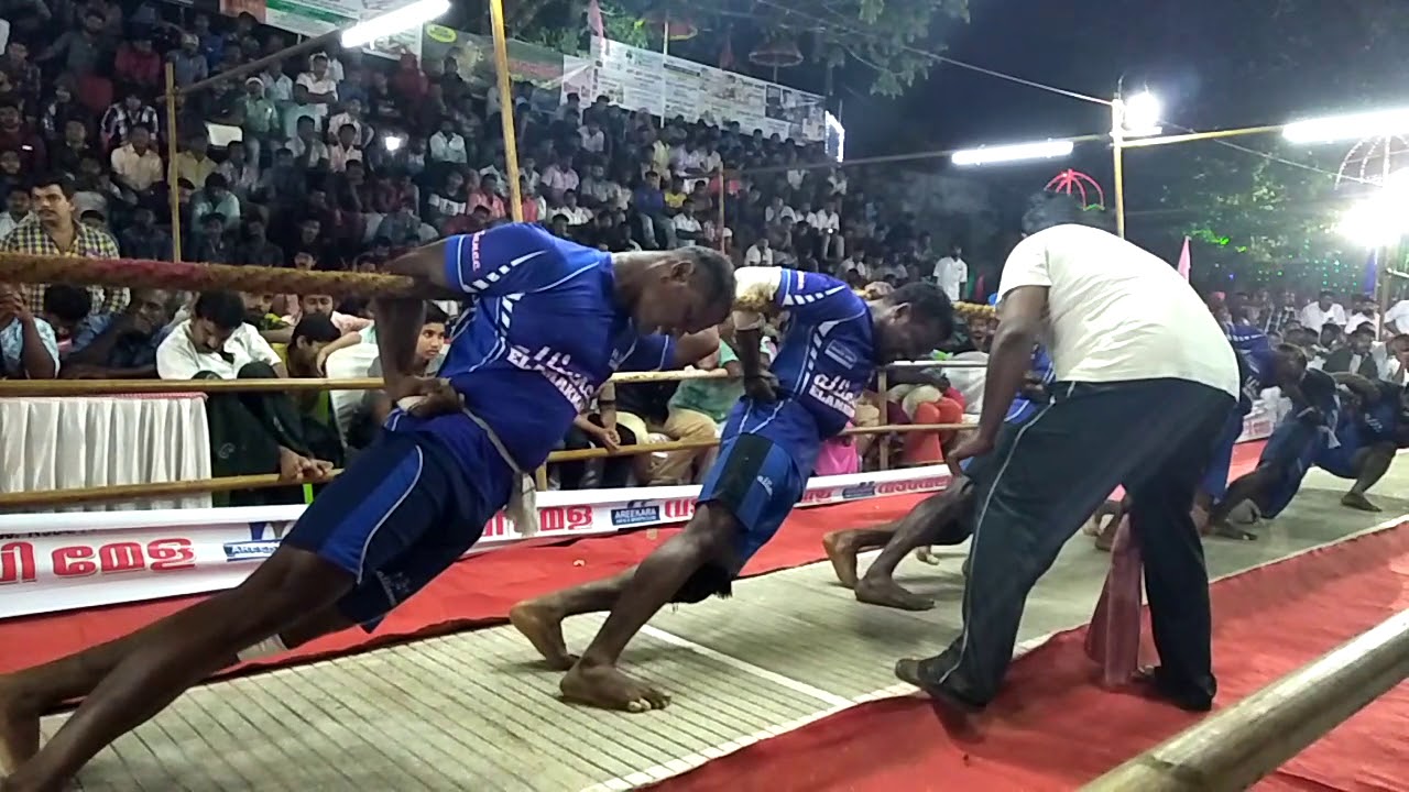 Alliance elamakkara - KERALA AMAZING TUG OF WAR , VADAM VALI - YouTube