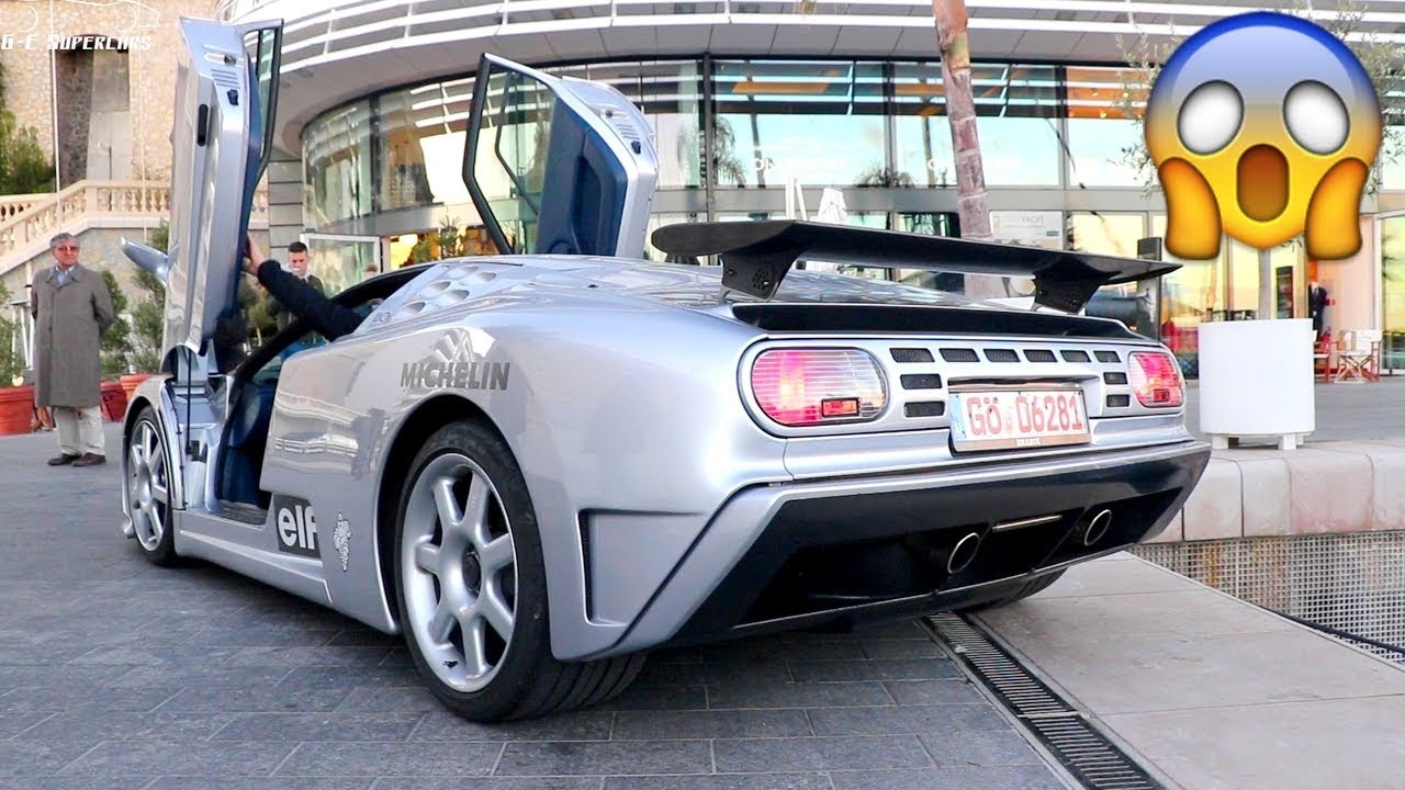 WTF ! BUGATTI EB110 SS in Monaco !!! - YouTube