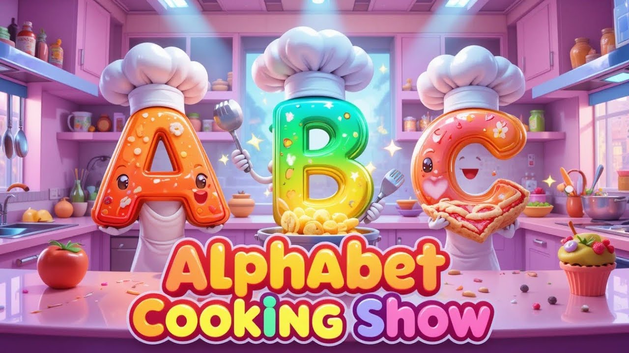 Alphabet Cooking Show | Fun Foods A–Z | ABC Learning for Kids - YouTube