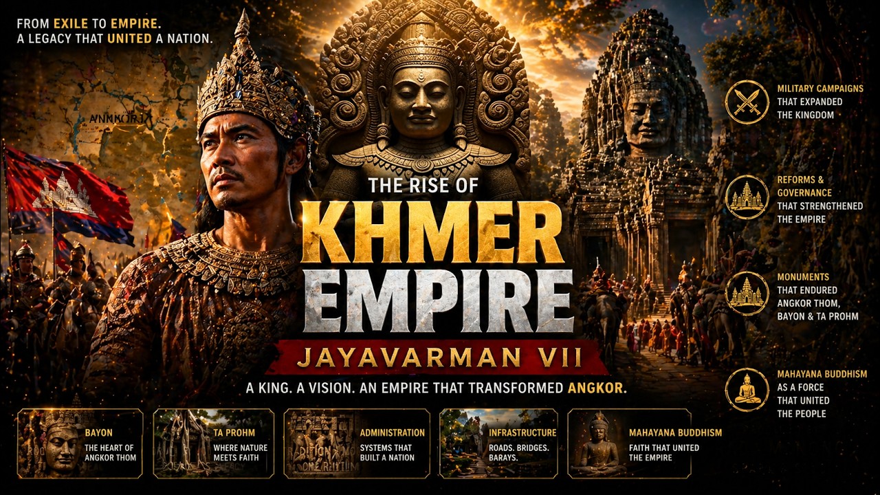 The Rise of Khmer Empire: Jayavarman VII - YouTube