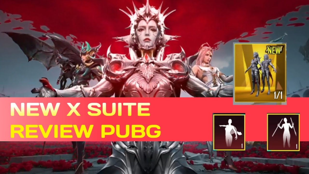 PUBG MOBILE NEW X SUITE REVIEW🤩 - YouTube