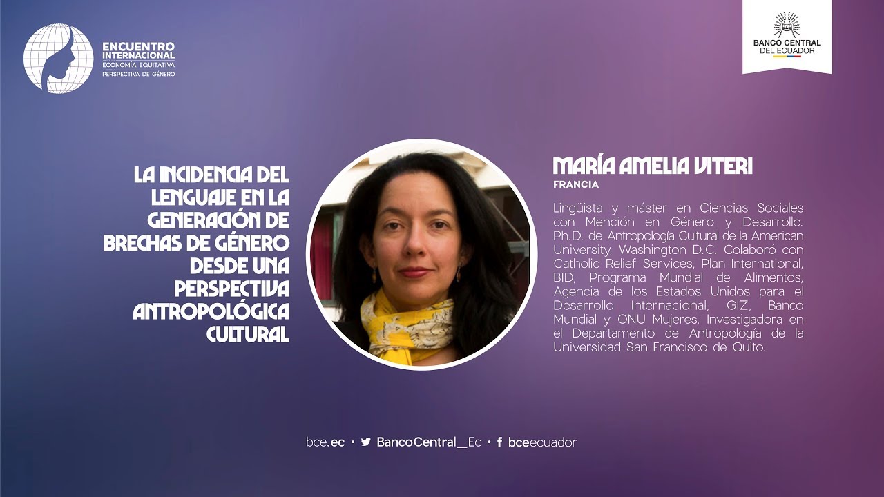 María Amelia Viteri - Ecuador - YouTube