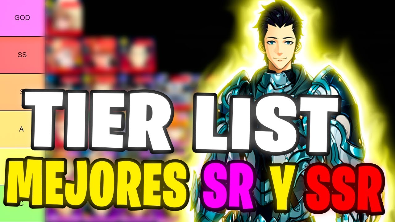 MEJORES SR Y SSR?? TIER LIST CAZADORES 🥇 Solo Leveling Arise - YouTube