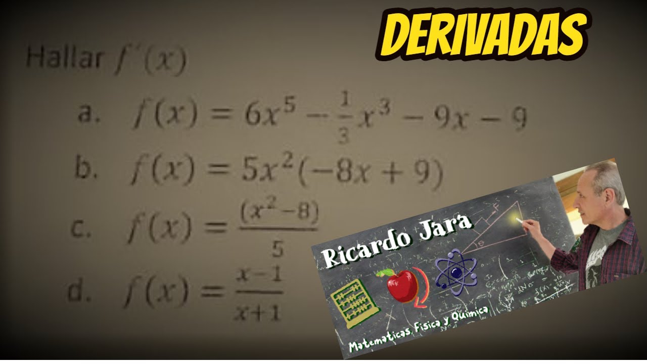 Derivadas - YouTube