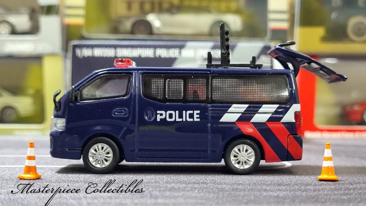 1/64 NV350 Singapore Police Van: Unboxing and review! || By ...