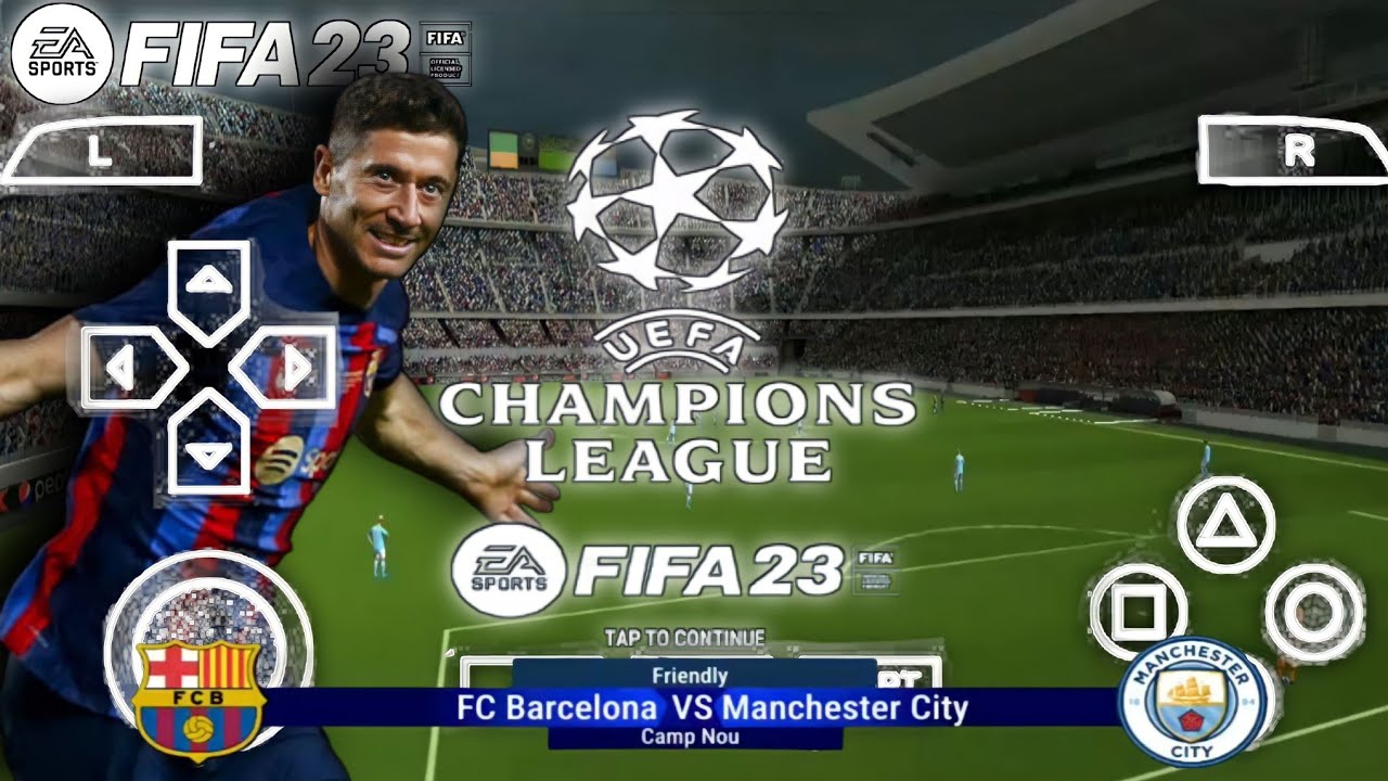 FIFA 23 MOD 16 PPSSPP Android Career Mode Update Transfers 2022/23 ...