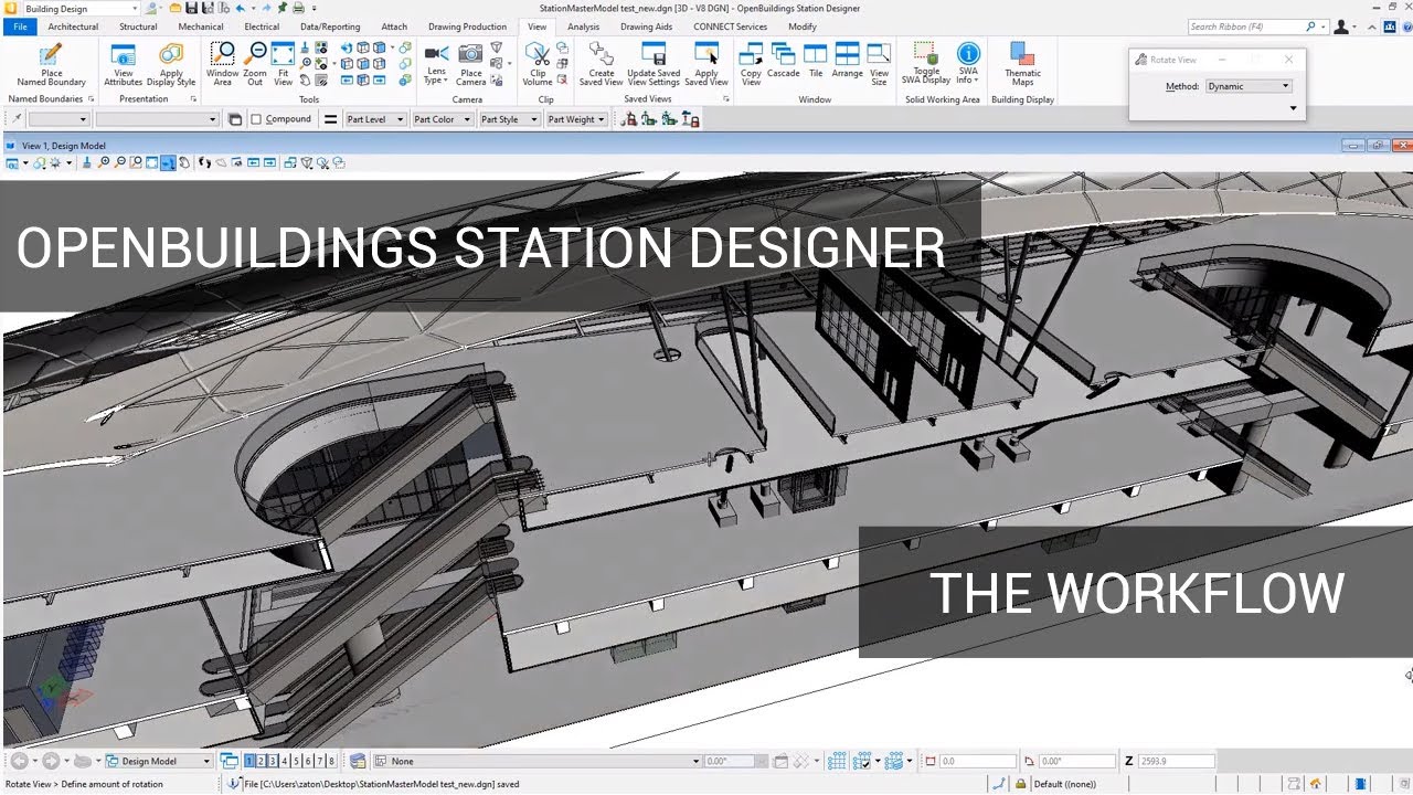 OpenBuildings Station Designer - The Workflow - YouTube