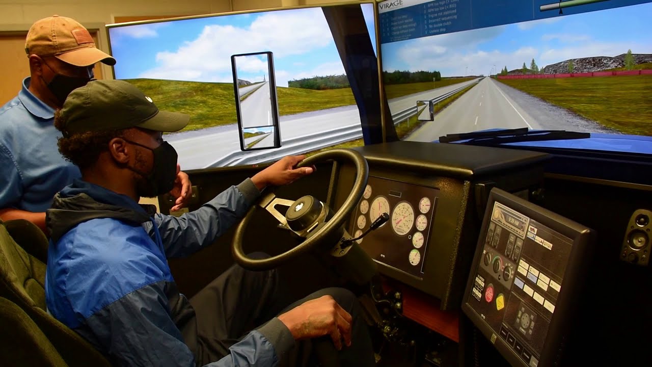 OCtech's Professional Truck Driver Training Program - YouTube