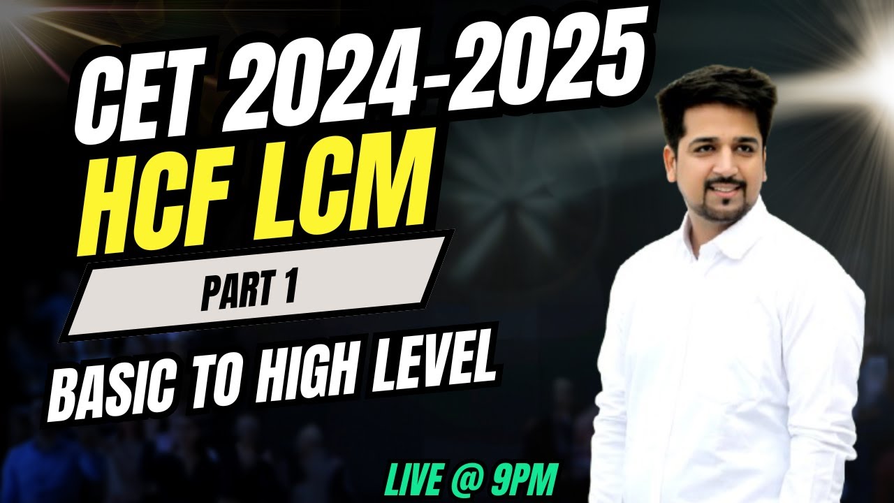 HCF LCM Part 1 Hssc Ssc By Neeraj Mehta | Mehta Classes Maths| cet 2024 Maths |Maths in hindi ...