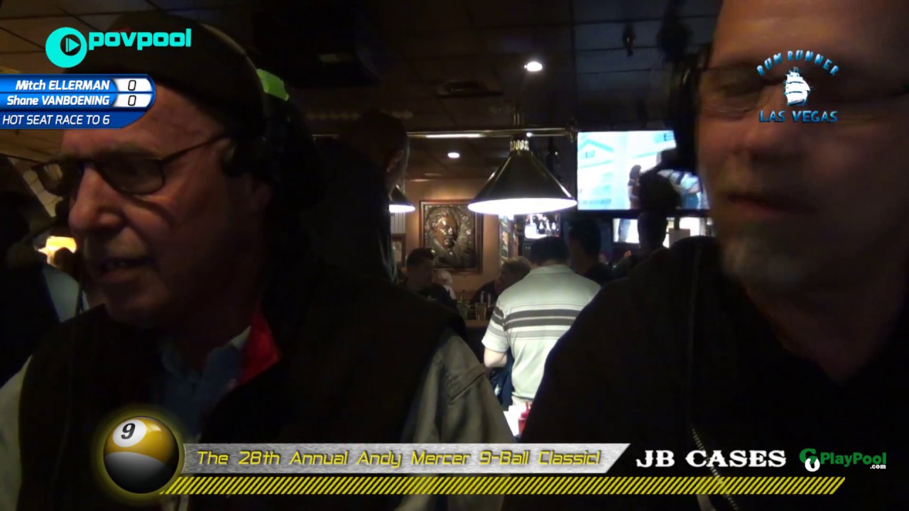 Shane VANBOENING vs Mitch ELLERMAN - 2018 Andy Mercer 9-Ball Classic ...