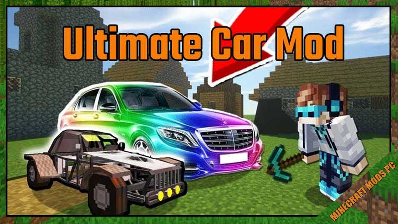 Ultimate Car Mod 1.17.1/1.16.4/1.12.2 - Minecraft Mods for PC - YouTube