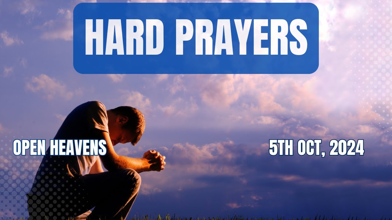 Open Heavens Devotional || Pastor E.A. Adeboye || HARD PRAYERS - YouTube